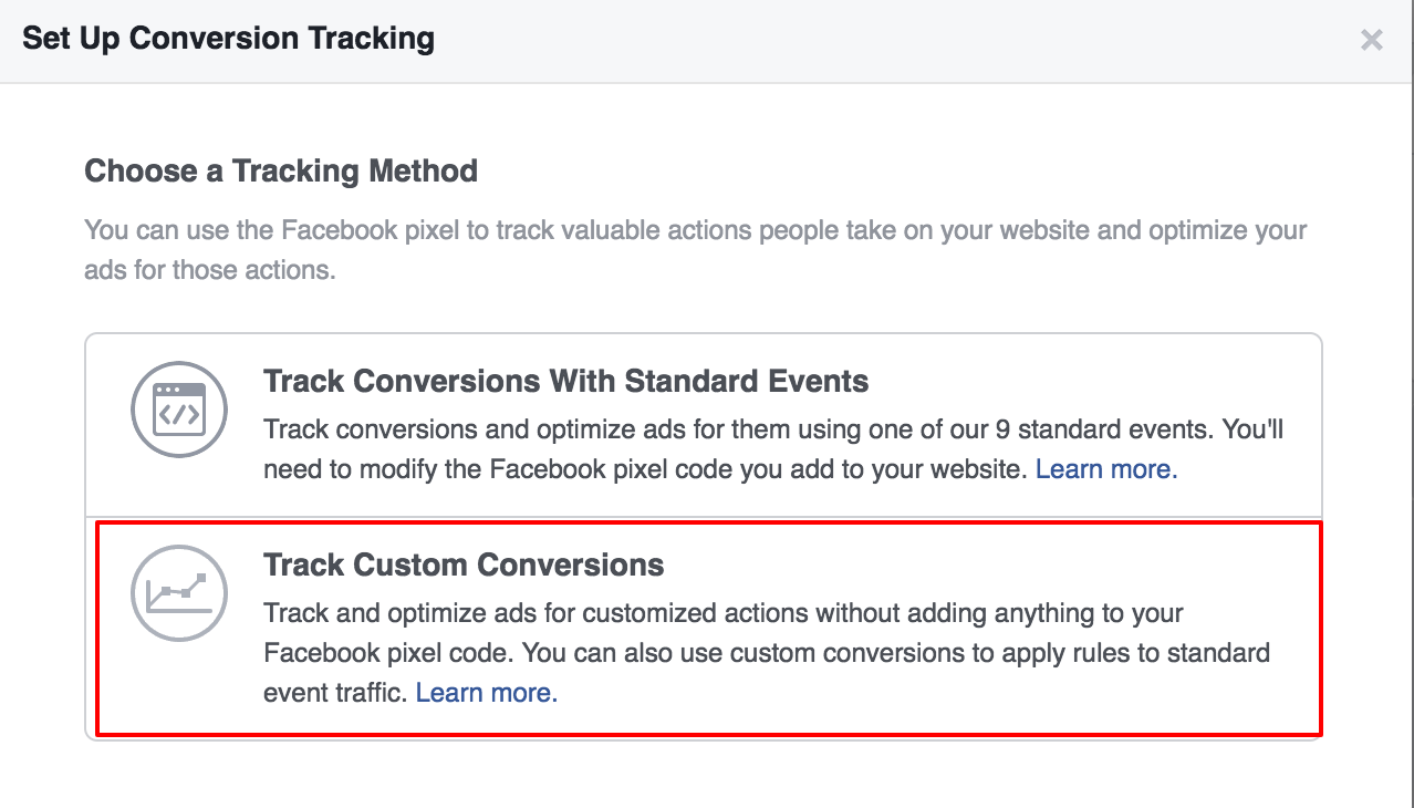 How To Set Up Facebook Ads Custom Conversions